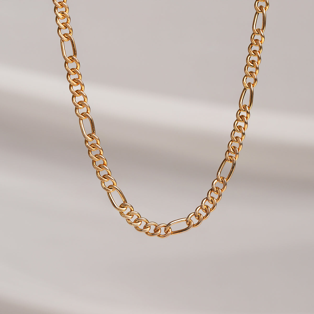 Silver Link Design Chain for Daily Wear – Padmam