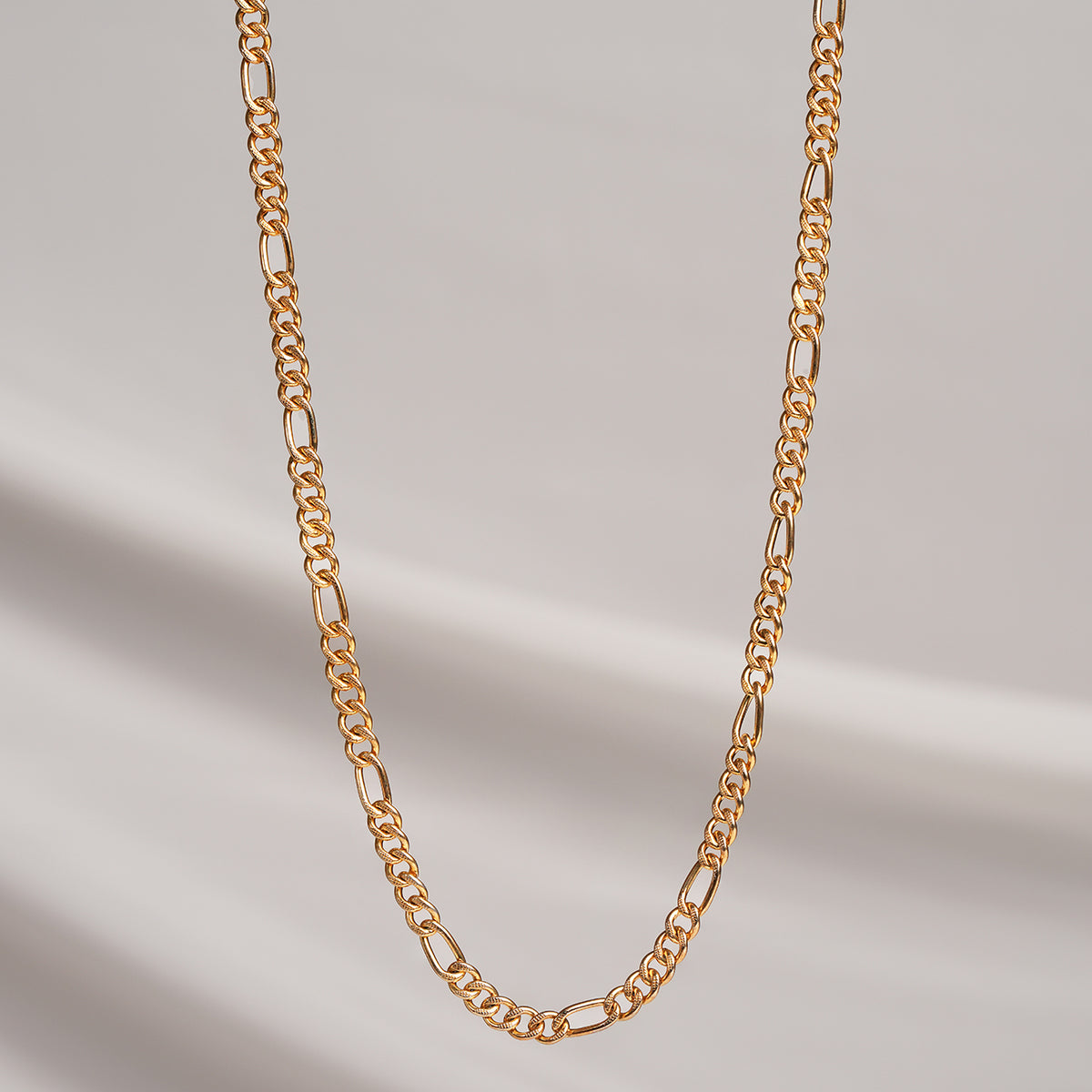 Silver Link Design Chain for Daily Wear – Padmam