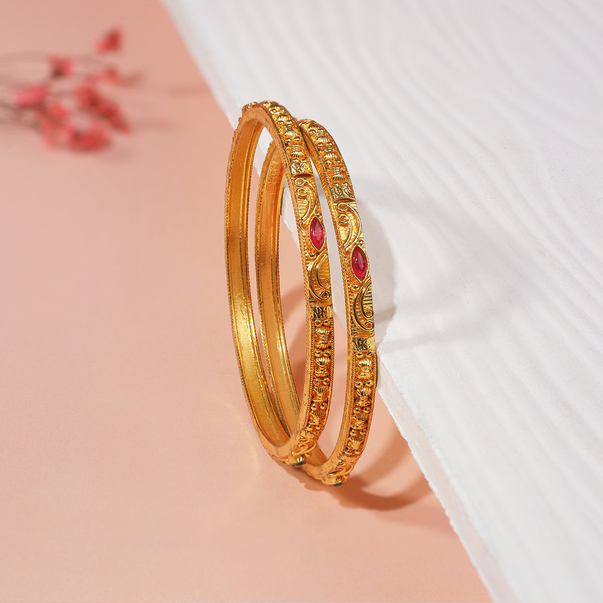 Traditional and Sleek Silver Bangles for Daily Wear – Padmam