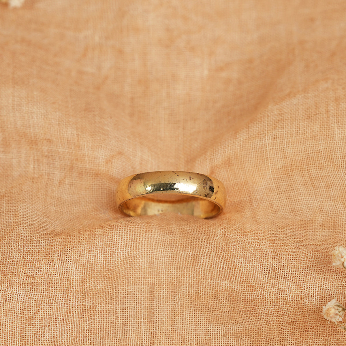 Simple and Plain Silver Ring – Padmam