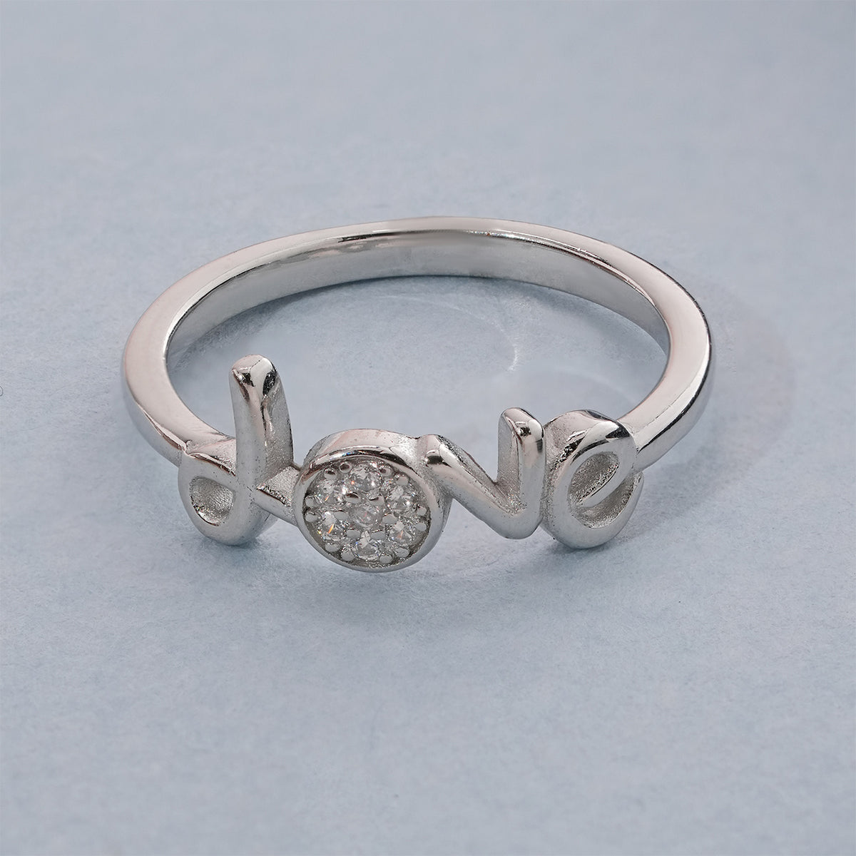 Engraved Silver Ring with Stones for Gifting – Padmam